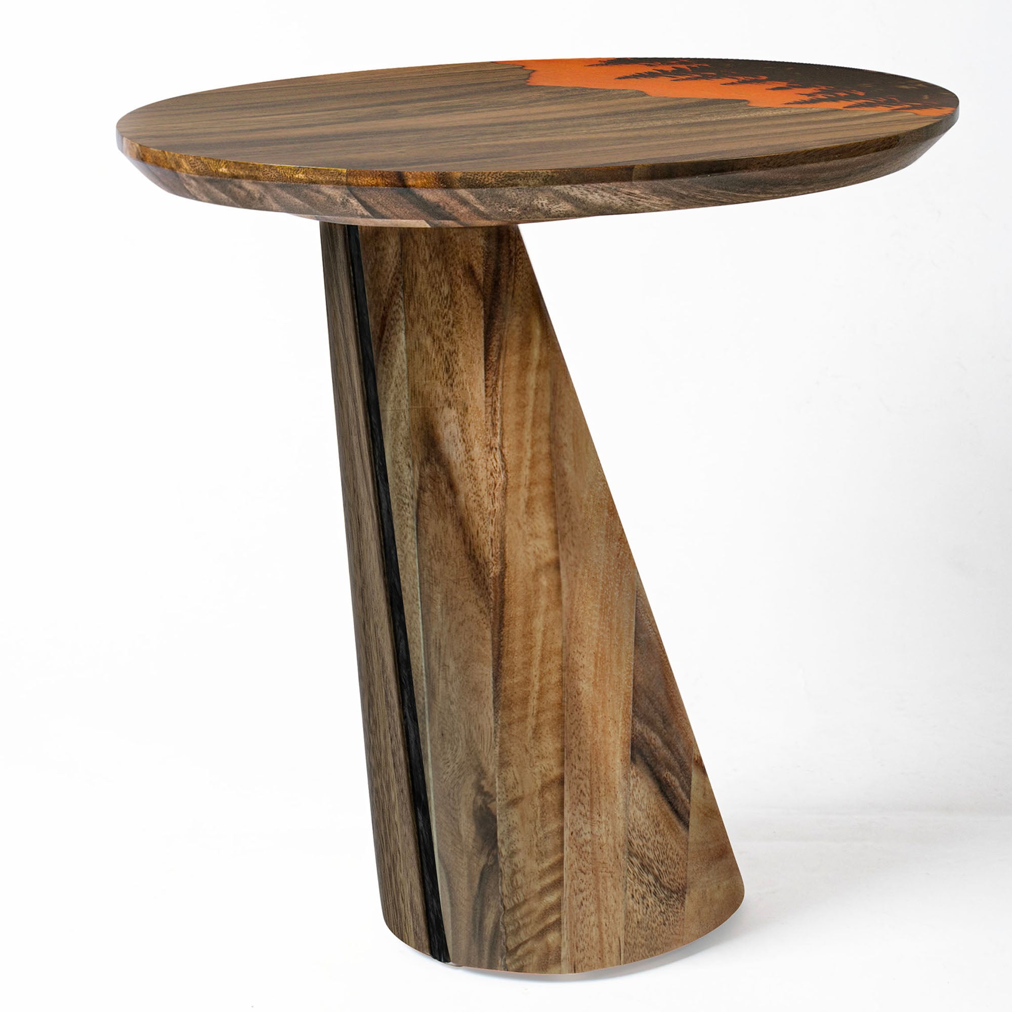 Oval Mountain Accent Table – Mesa Well